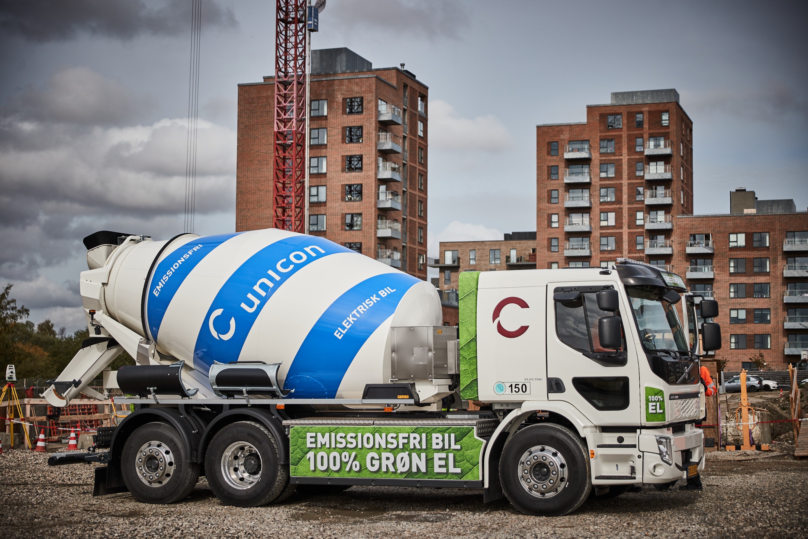 Unicon to send the world's first electric truck mixer on the road | Cementir Holding N.V.
